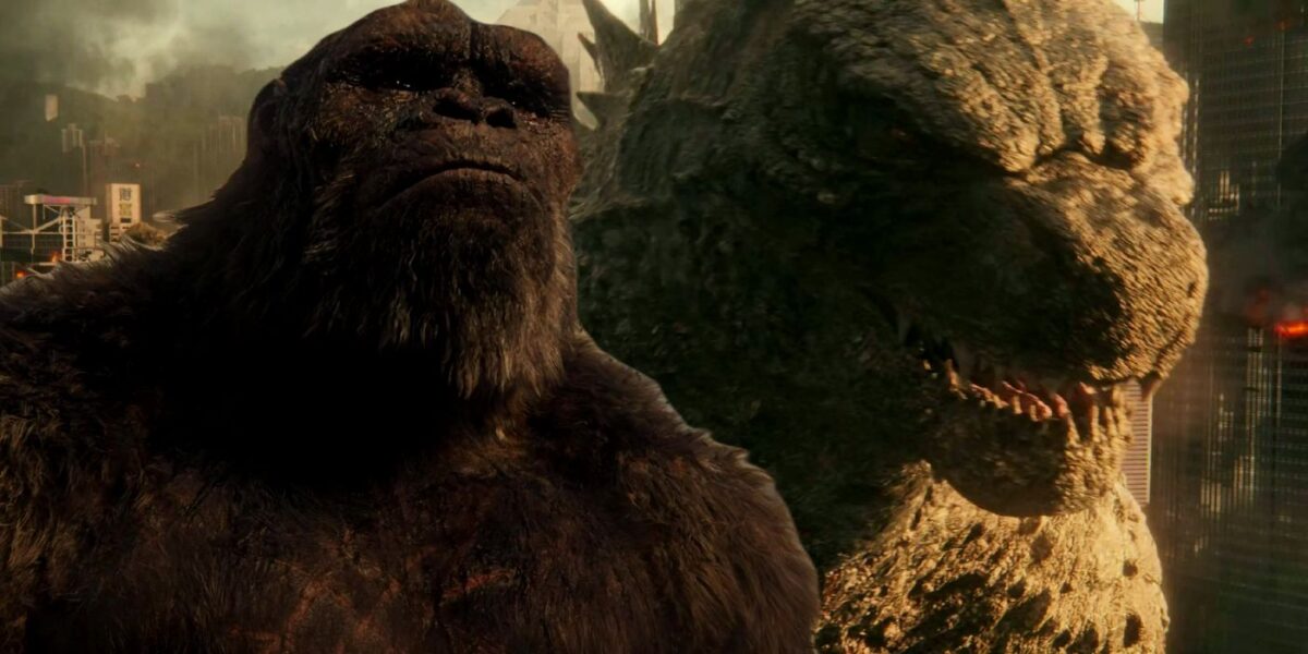 Godzilla X Kong Art révèle une équipe entre monstres